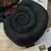Snail Shell Backpack Petite Green Escargot in Forest Green Faux Suede ...