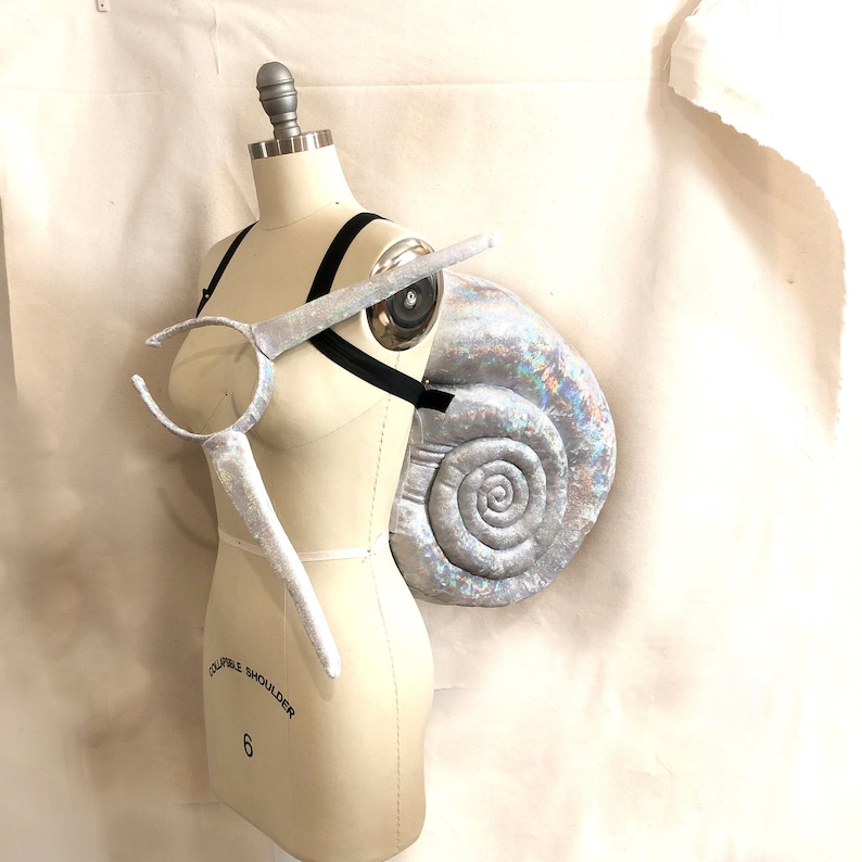 Space Snail Costume - Shell and Antenna - Alien Snail Halloween Costume ...
