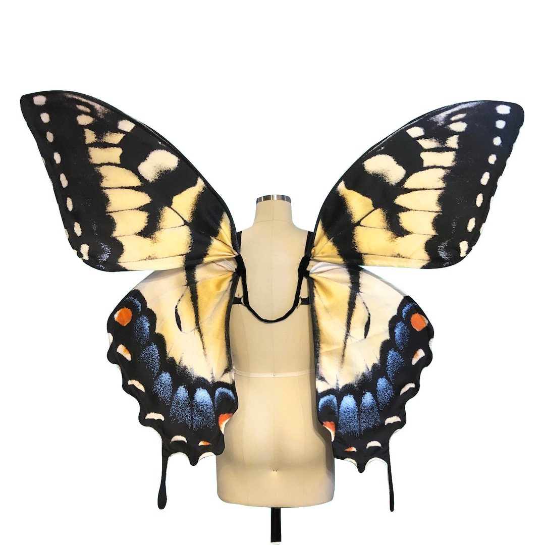 Large Swallowtail Butterfly Wings Costume, Butterfly Halloween Costume ...