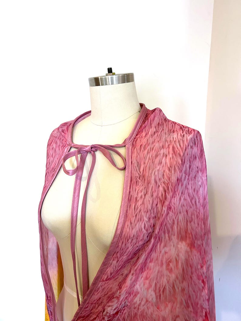Very Large Rosy Maple Moth Cape - Etsy