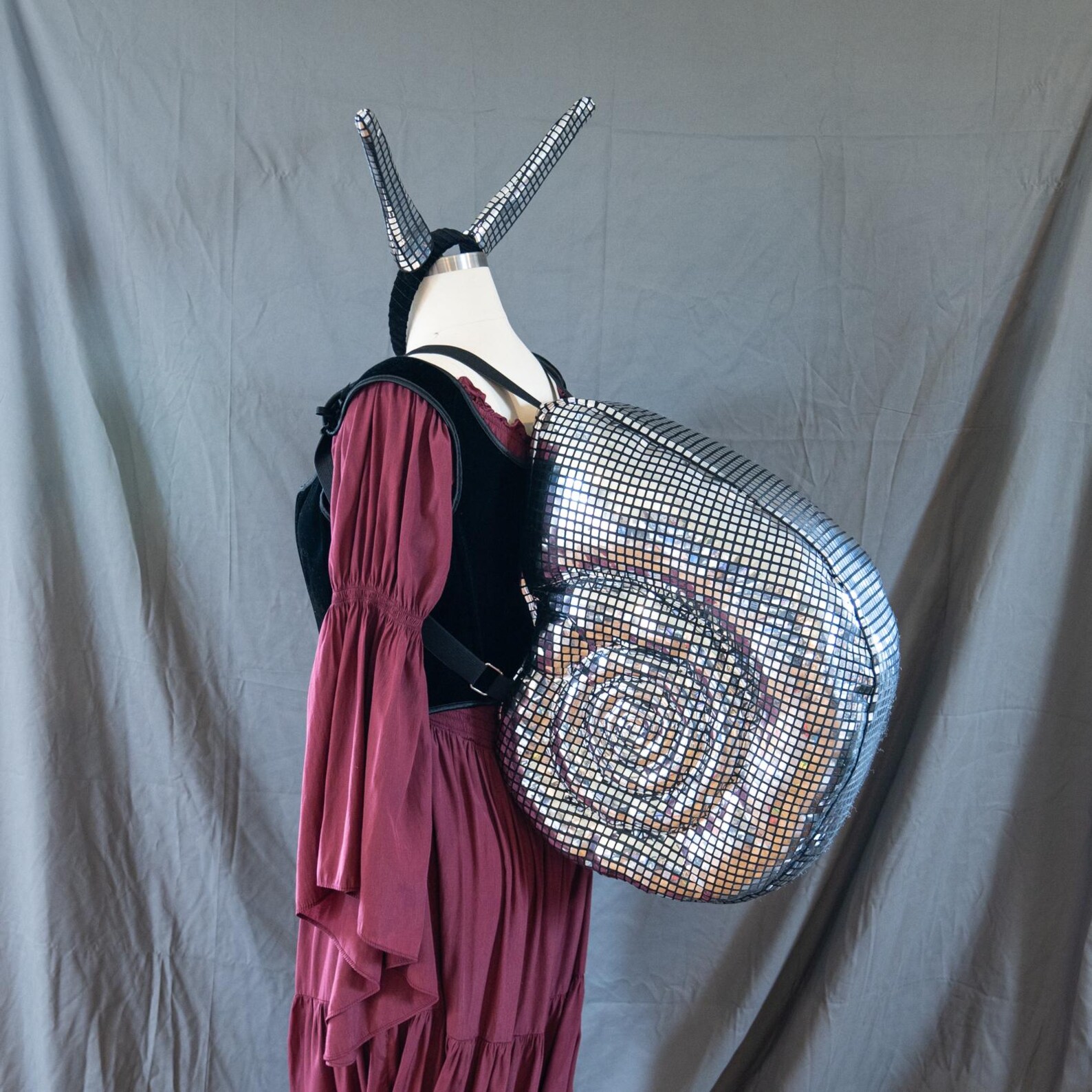 Disco Snail Costume - Shell and Antenna - Snail Halloween Costume - Etsy
