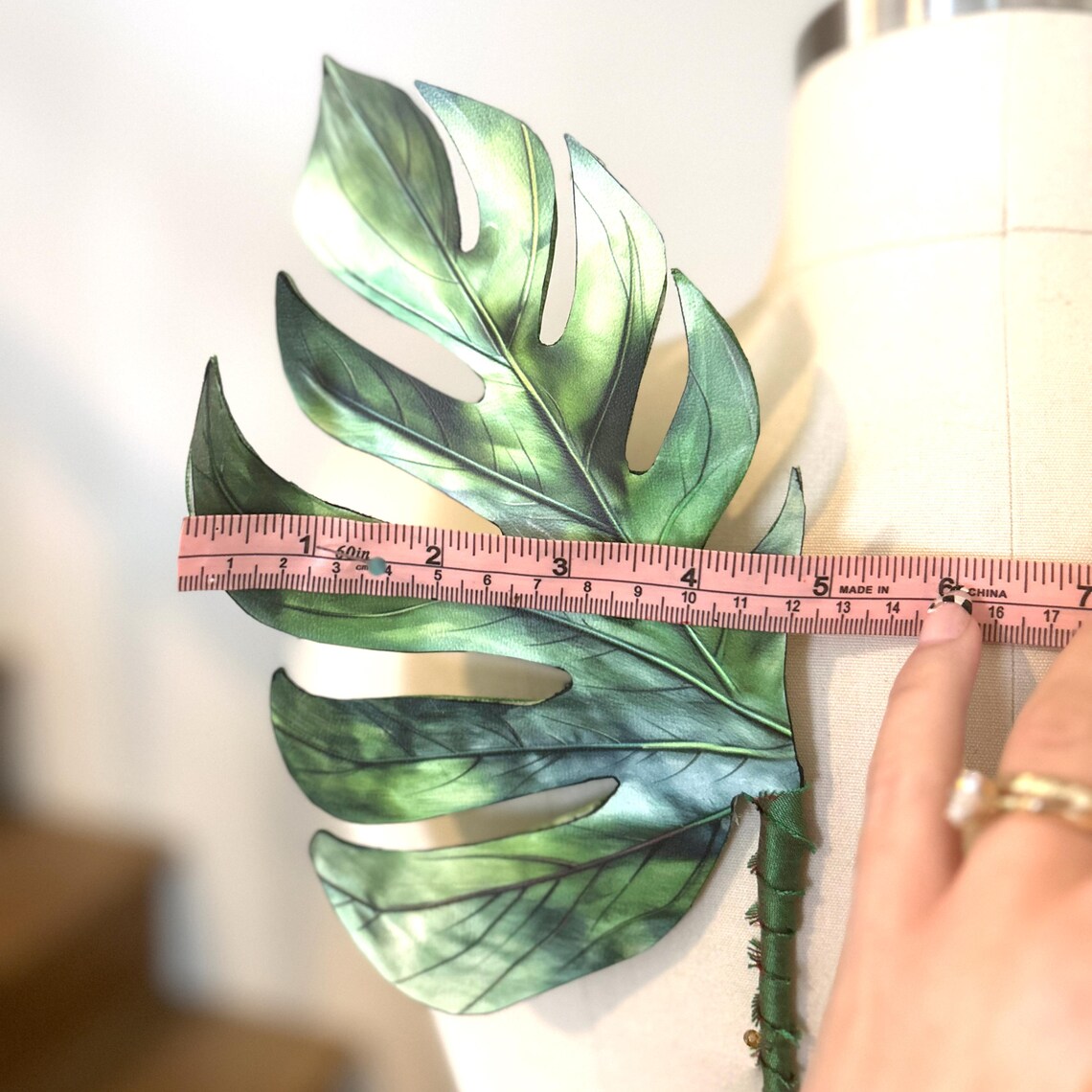 Monstera Leaf Fairy Wings, Adult Fairy Wings, Corset Friendly Fairy ...