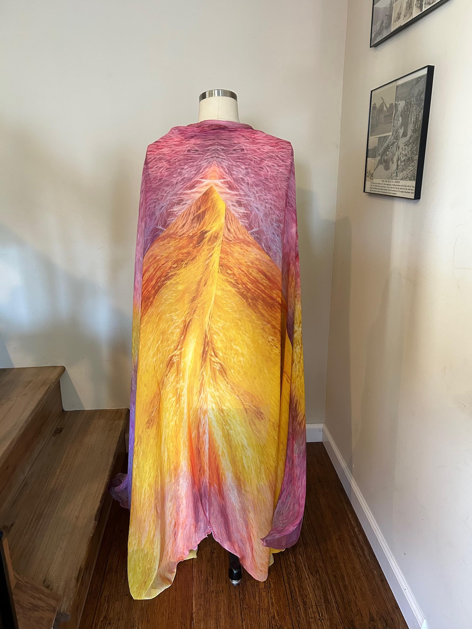 Very Large Rosy Maple Moth Cape - Etsy