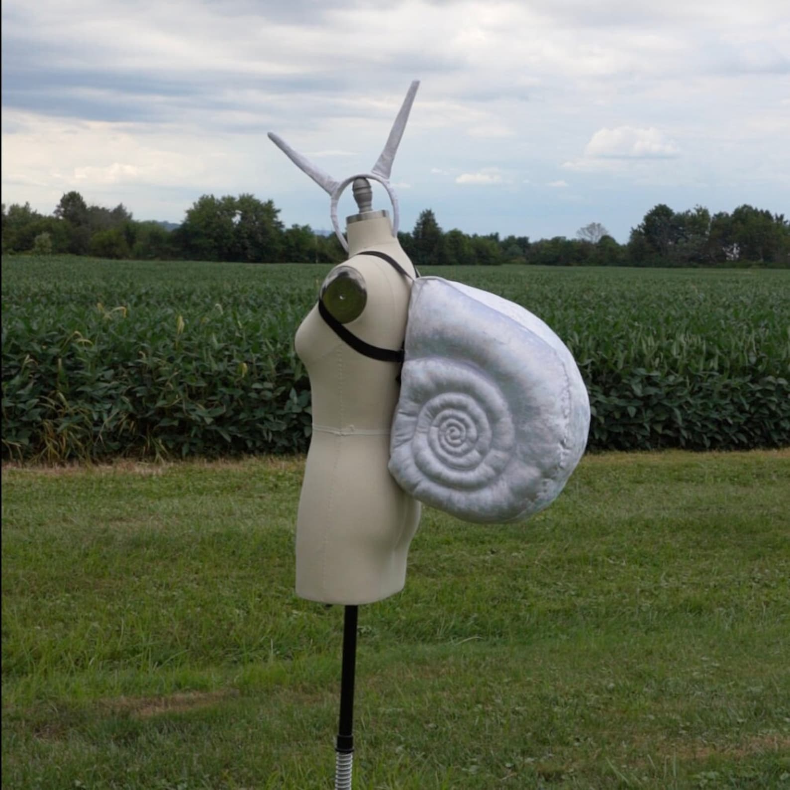 Space Snail Costume - Shell and Antenna - Alien Snail Halloween Costume ...