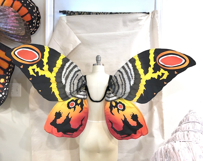 Mothra Wings Pattern of Godzilla 2019. Belly Dance Unique Wings Made to ...