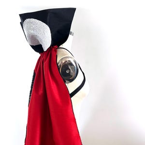 Ladybug Costume Adult Cape, Red and Black Faux Silk, Lady Bug Cape ...