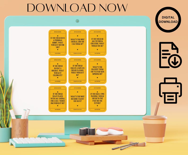 Hot Seat Questions Cards, Back to School, Teacher, Student, Ice Breaker ...