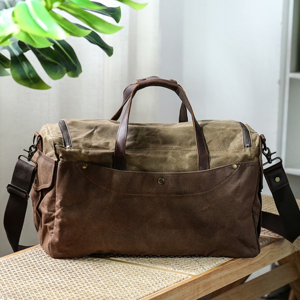Canvas Duffle Bag - Etsy