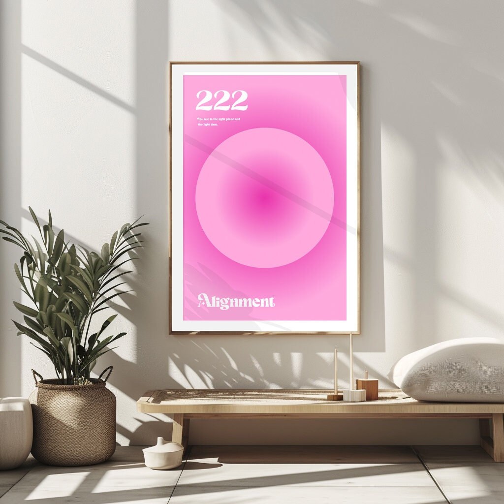 Angel Number Poster, Aura Poster, Alignment Poster, Angel Number Poster ...