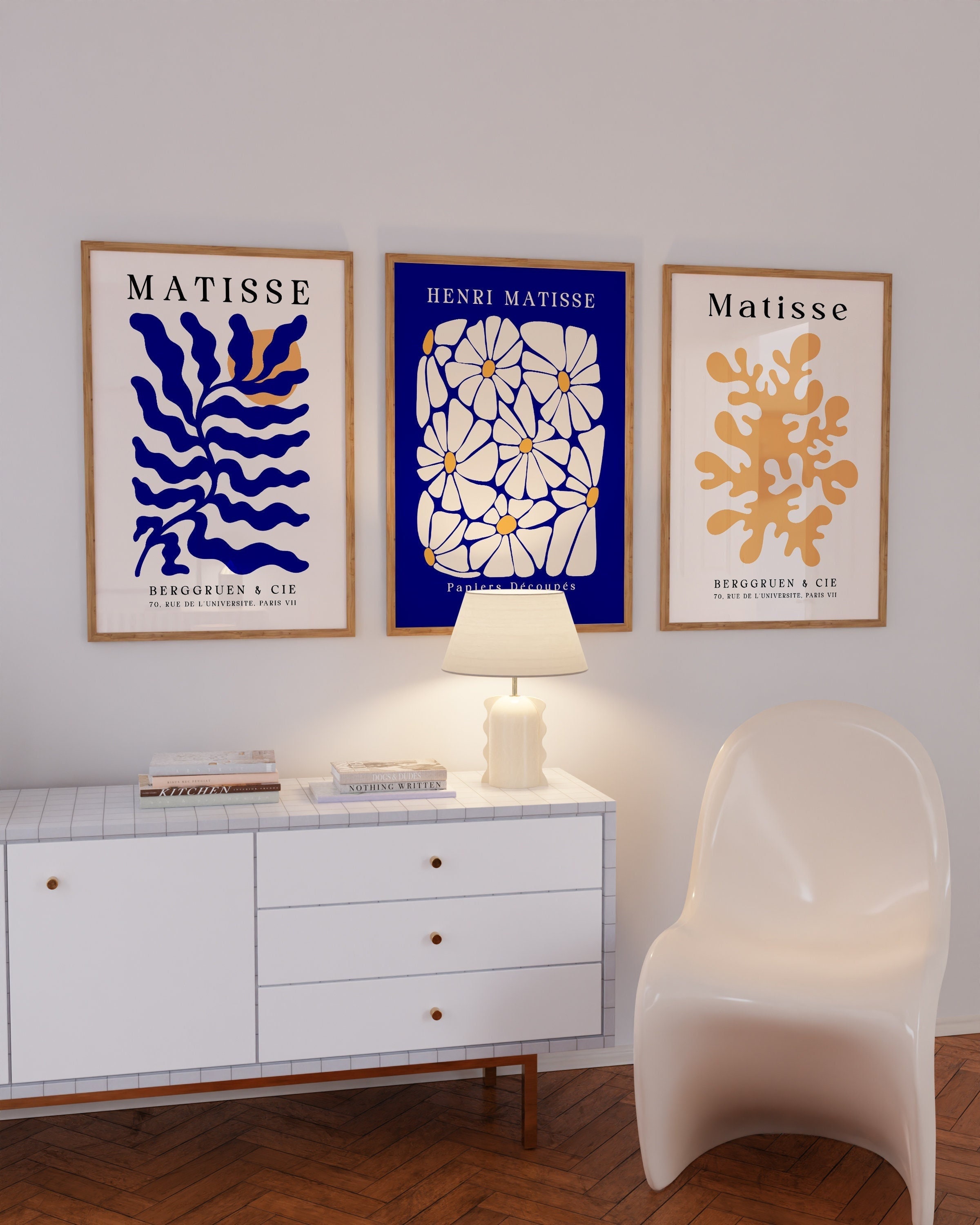 Matisse Wall Art, Set of 3 Retro Poster, Gallery Wall Set, Matisse ...