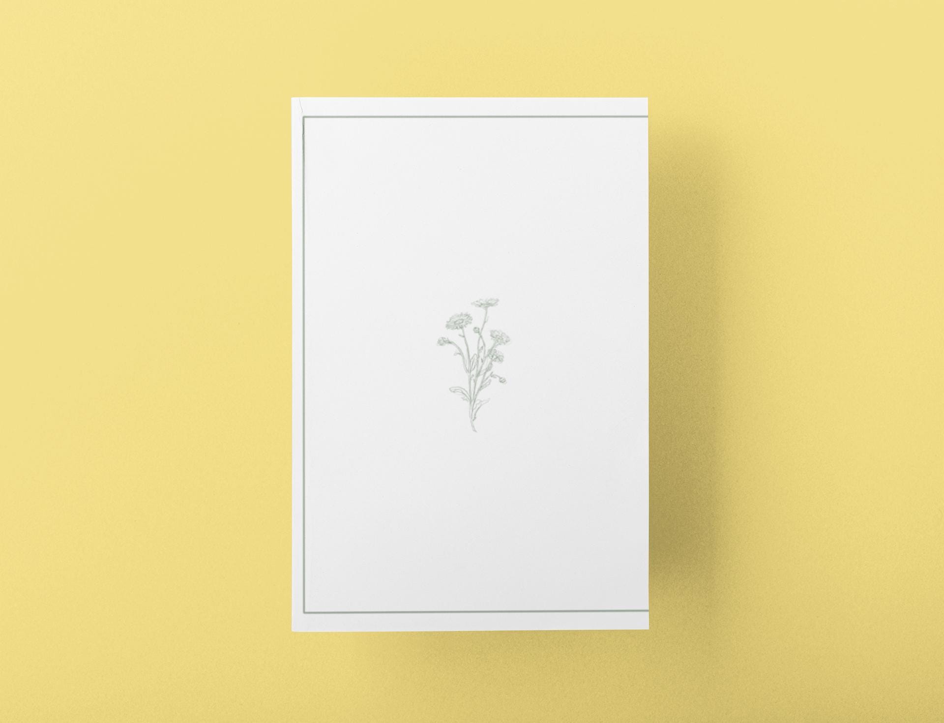 Daisy Card, Printable, Suitable for Any Occasion - Etsy