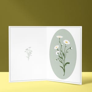 Daisy Card, Printable, Suitable for Any Occasion - Etsy