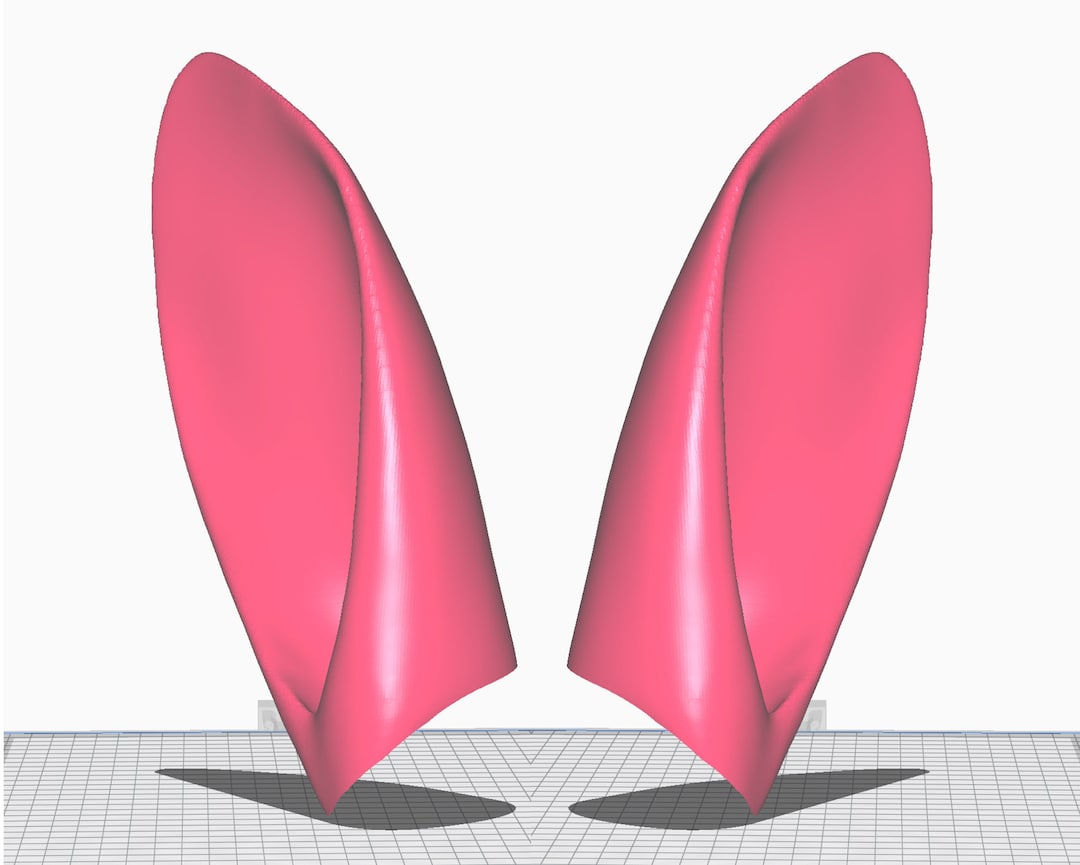Rabbit/hare Cosplay Ears Viera FFXIV - STL File for 3D Printing - Etsy