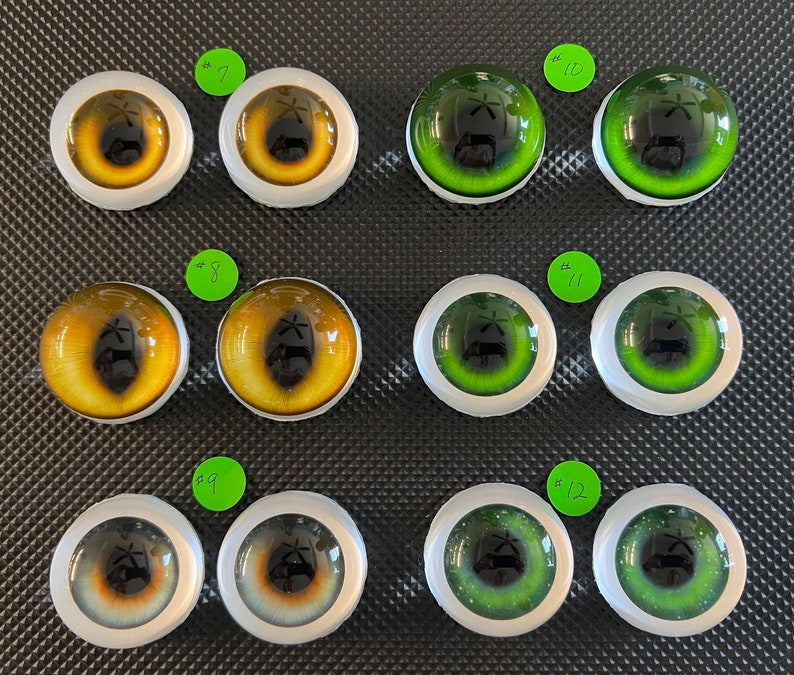 READY TO SHIP 2'' Acrylic Eyes for Fursuits & Other Costumes - Etsy