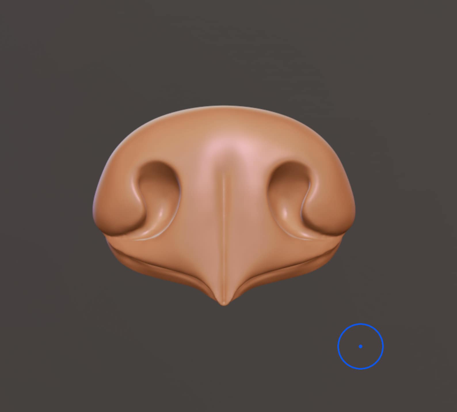 Semi Toony Kemono Dog Nose - STL File for 3D Printing - Etsy