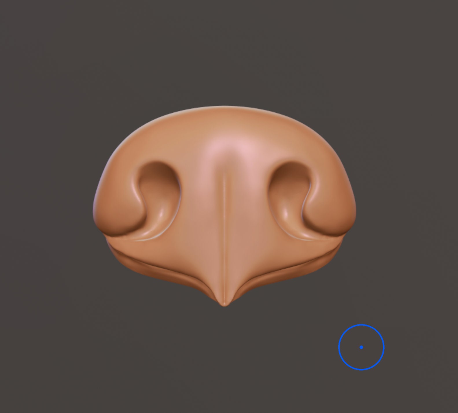 Semi Toony Kemono Dog Nose - STL File for 3D Printing - Etsy