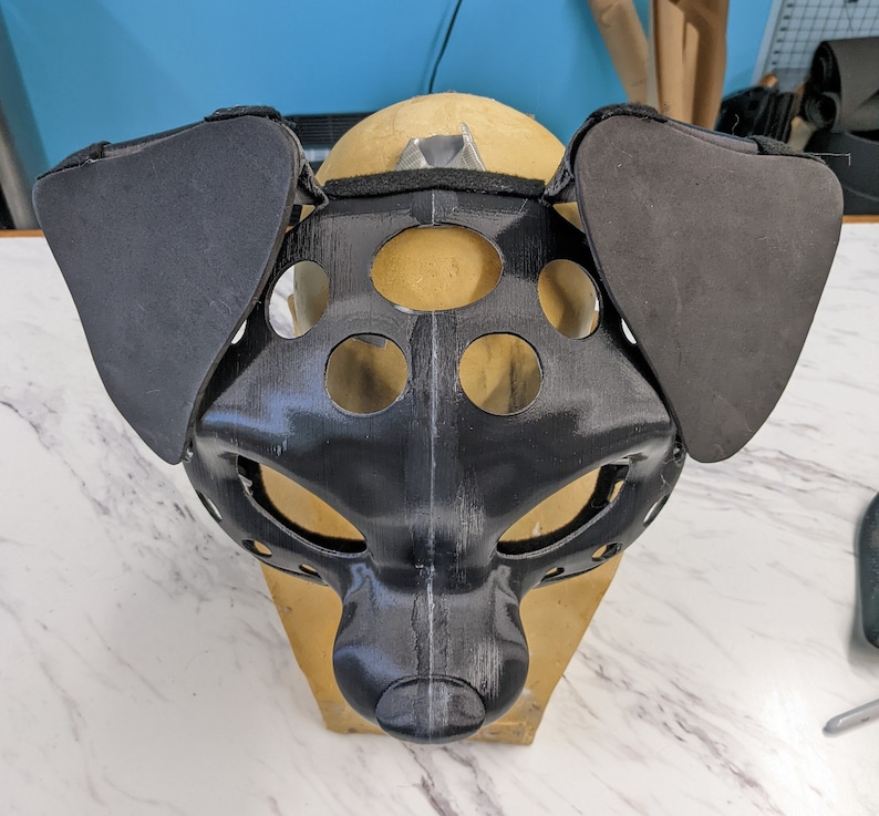 Small Kemono Floppy Eared Dog Base Hinged With Elastic - Etsy