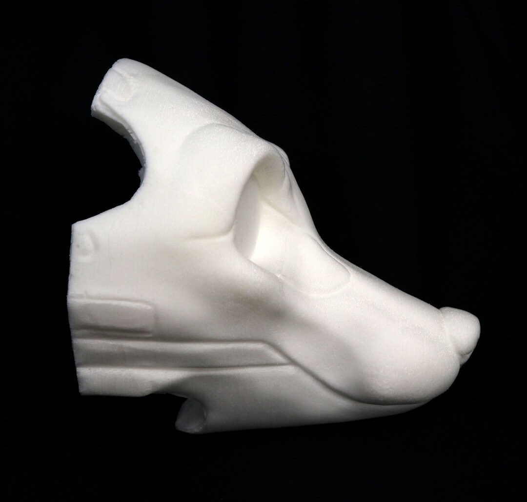 DIY Realistic LARGE Fox Foam Mask Base for Creating Animal Costumes ...