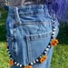 Kandi Halloween Pumpkin Belt Loop Chain, Alt Spooky Accessory for Fall ...