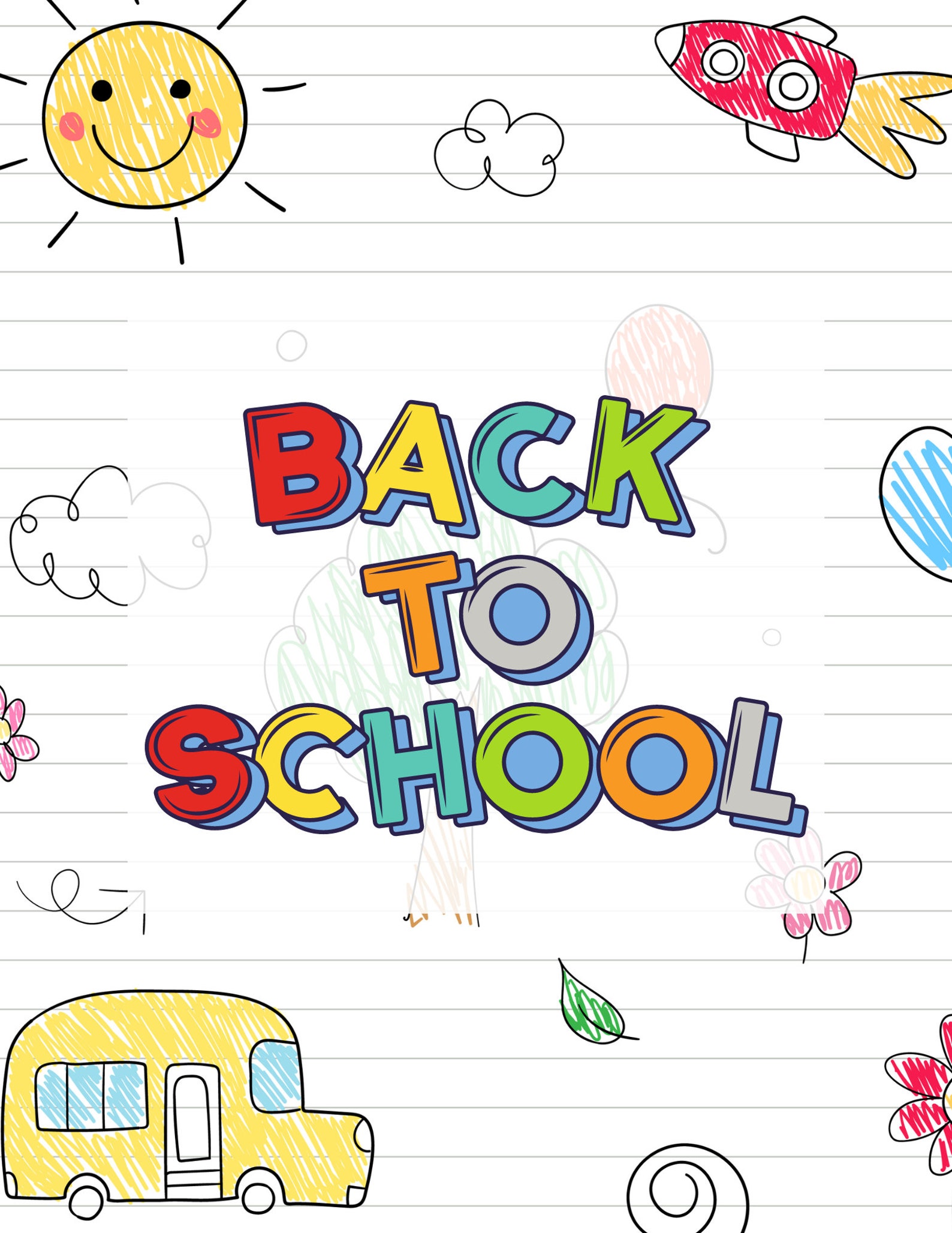 Back-to-school Activity Bundle |toddler Tracing | Number, Matching ...