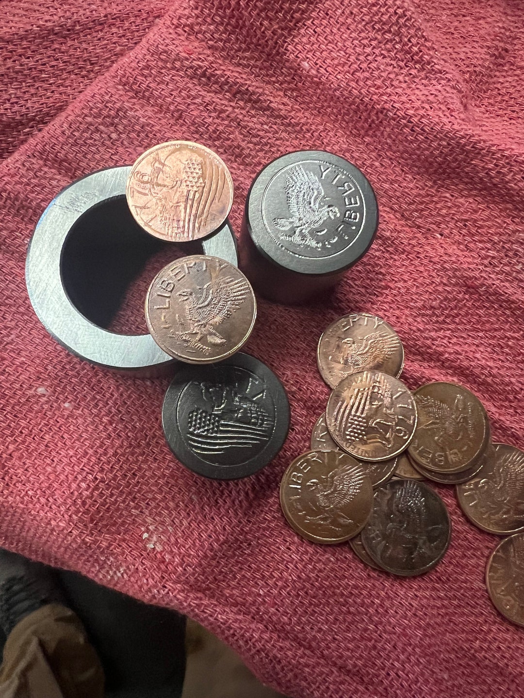 Copper LIBERTY-1776 Trade Coin - Etsy