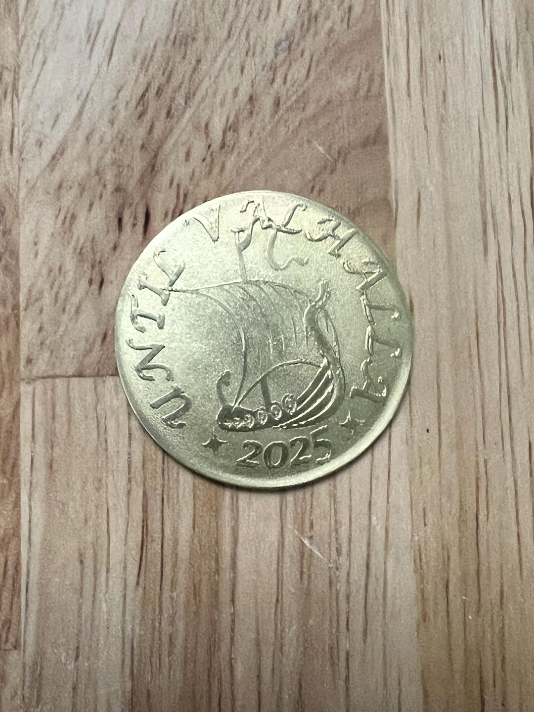 Until Valhalla Challenge Coin - Etsy