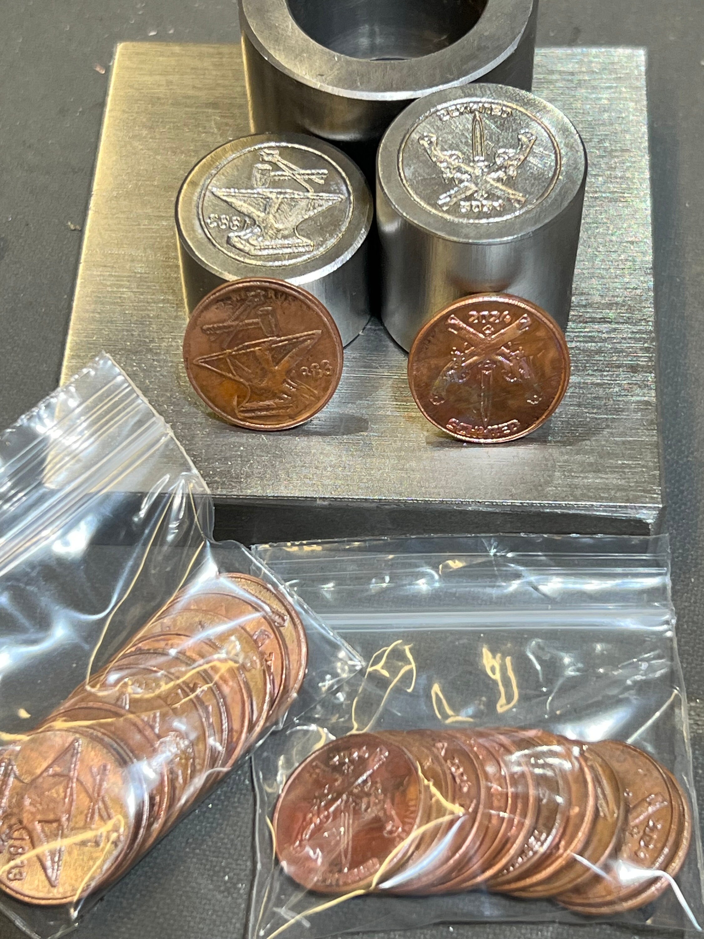 Blacksmith Trade Coin - Etsy