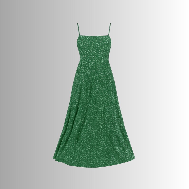 Maxi Dress Sewing Pattern PDF – Boho Summer Sundress Pattern, Criss ...