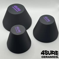 5 Piece Potters Rim Cone Tool Shaping Set From 5cm to 15cm Diameter ...