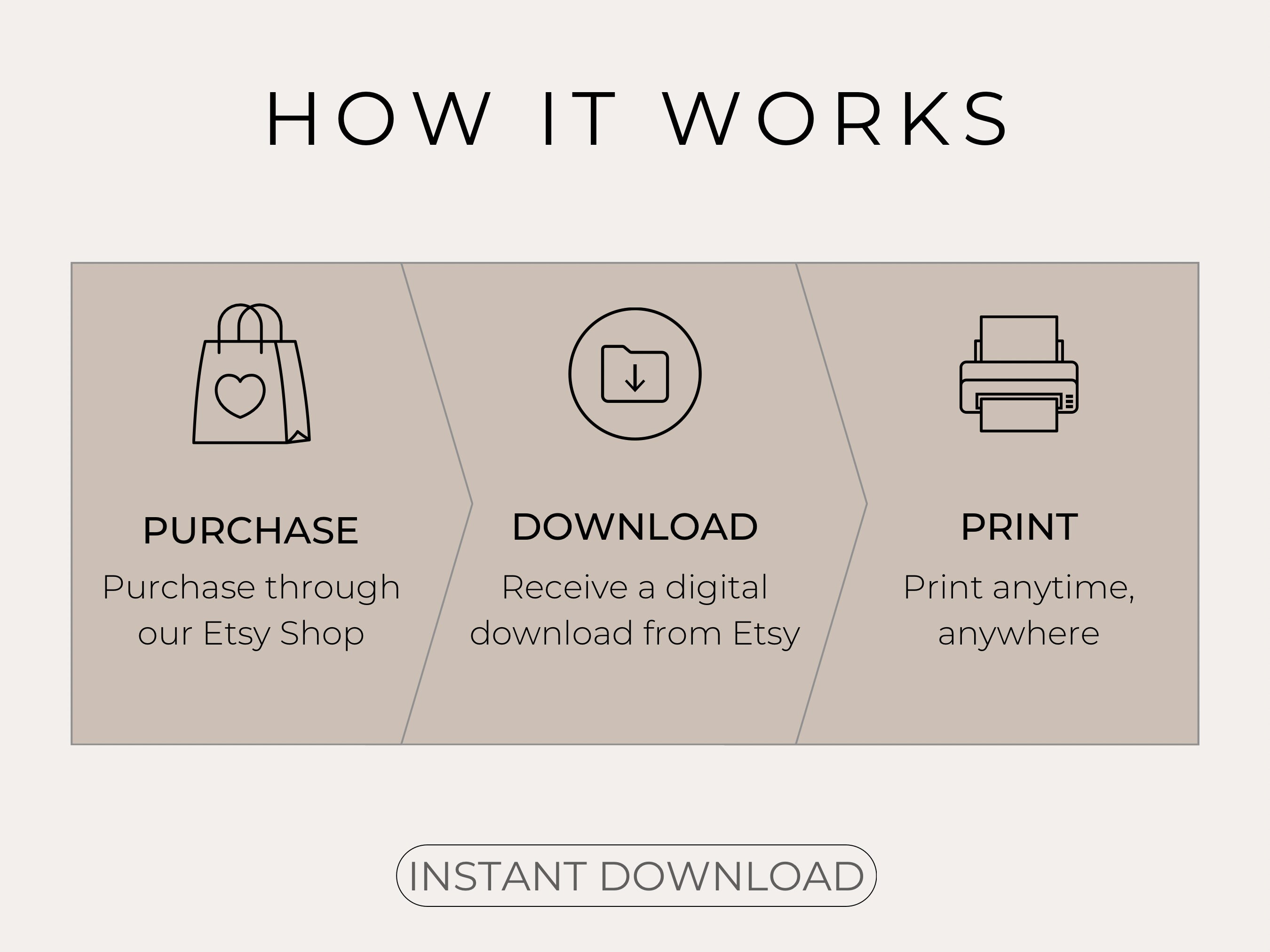 2024 Neutral Monthly Calendar, Printable Calendar, Minimalist Calendar ...