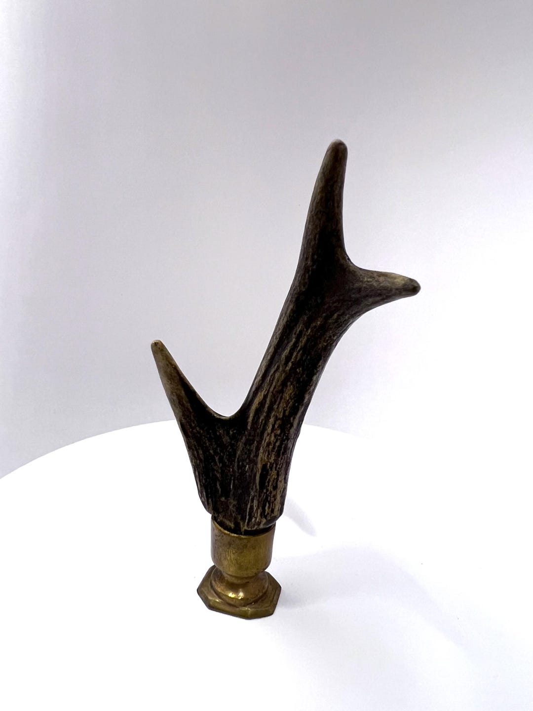 Antique Brass Pipe Tamper With Antler Handle - Etsy