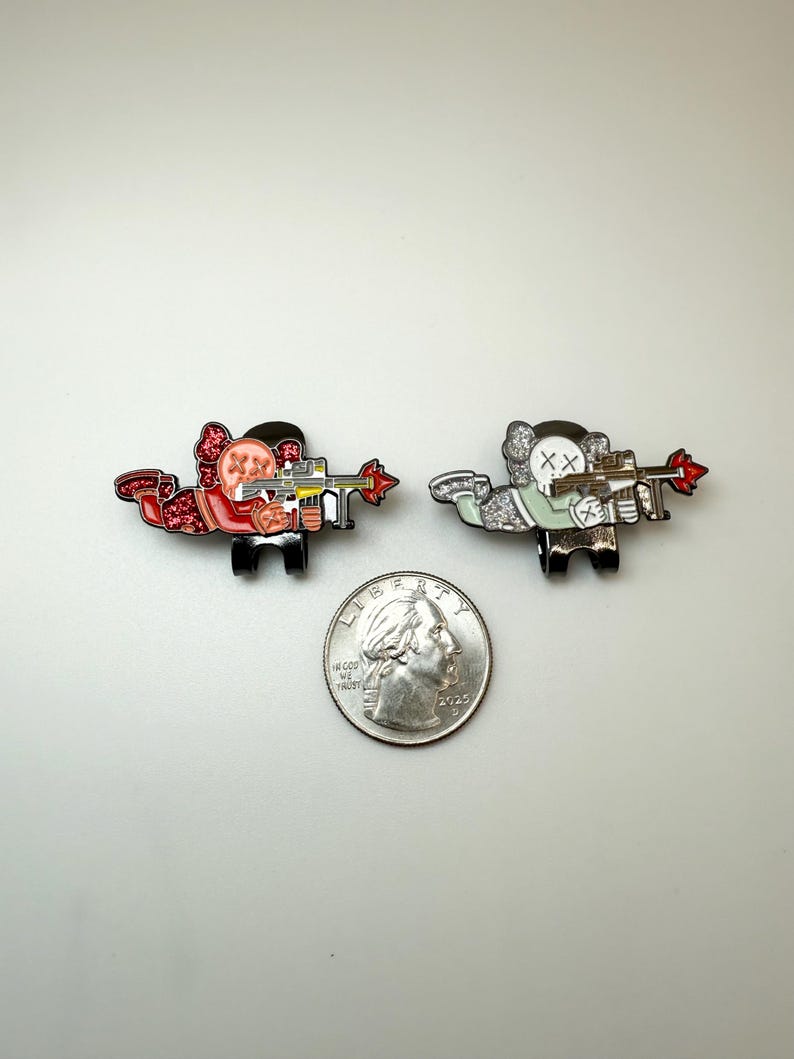 Hat Pins | Kaws Hat Clip | Belico Hat Clip | Kaws Sniper Hat Clip - Etsy