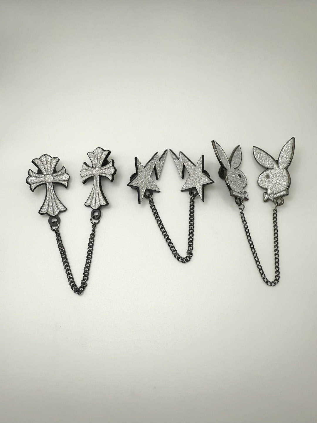 Hat Pins | Chrome Hat Chain | Cross Hat Chain | Playboy Hat Chain ...