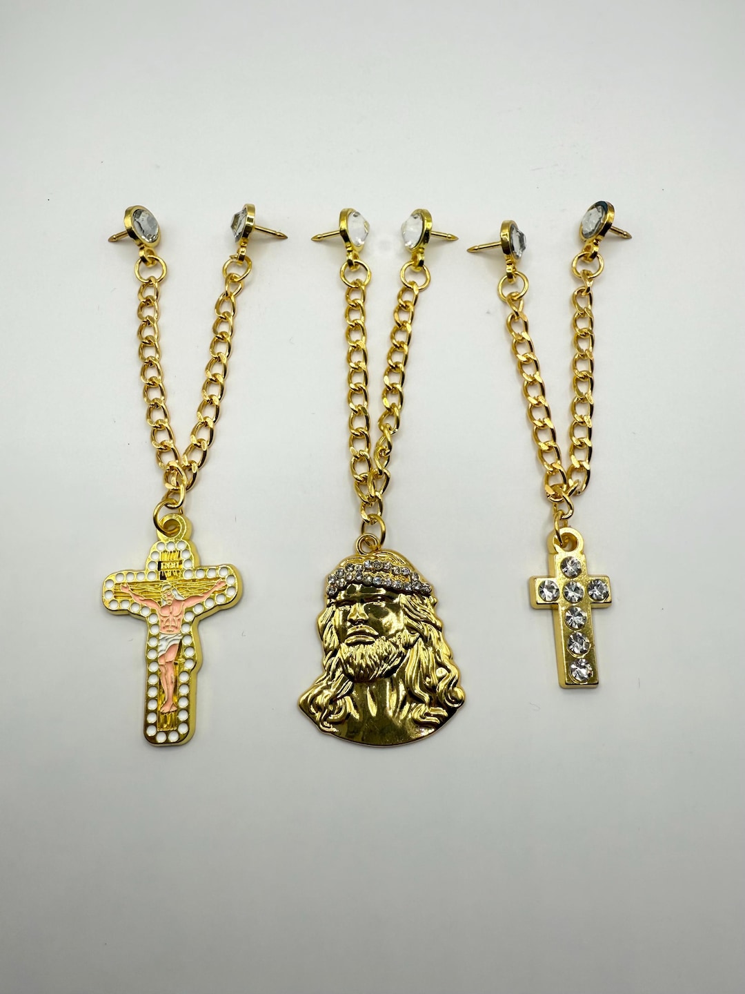 Hat Pins | Jesus Christ Hat Chain | Cross Hat Chain | Religious Hat ...