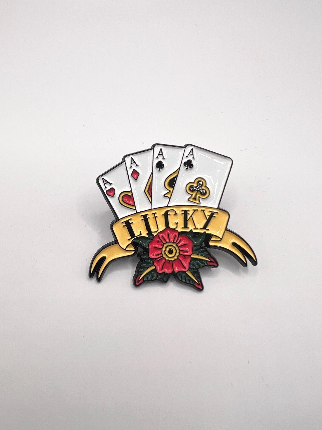 Hat Pins | Lucky Hat Pins | Aces Hat Pins | Cards Hat Pins | Traditional Hat Pins - Etsy