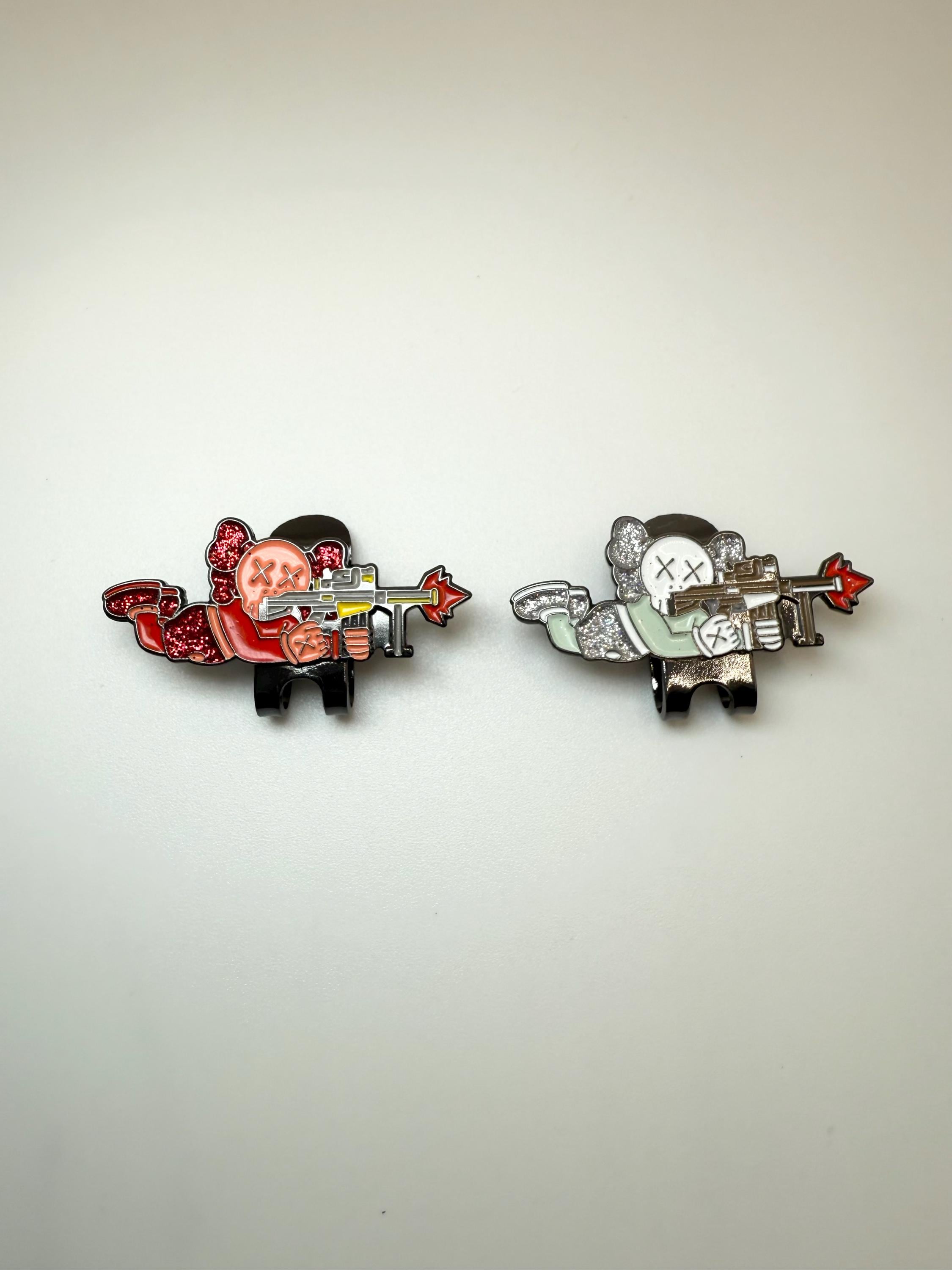 Hat Pins | Kaws Hat Clip | Belico Hat Clip | Kaws Sniper Hat Clip - Etsy