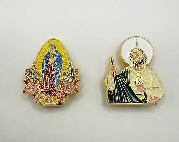 Our Lady of Guadalupe Enamel Pin – Catholic Religious Gift - Etsy