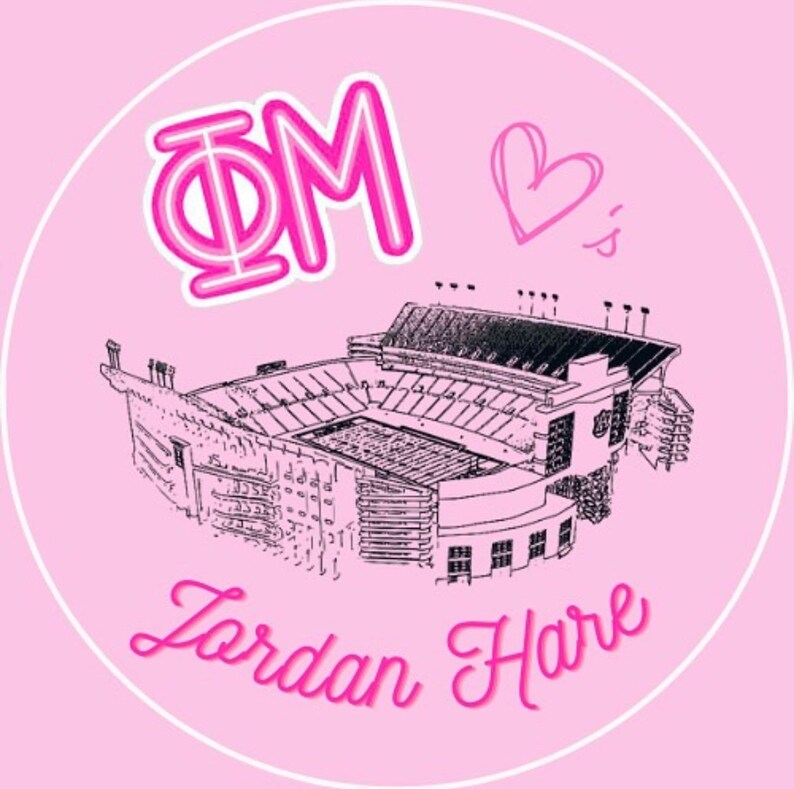 Auburn Phi Mu Gameday Button - Etsy