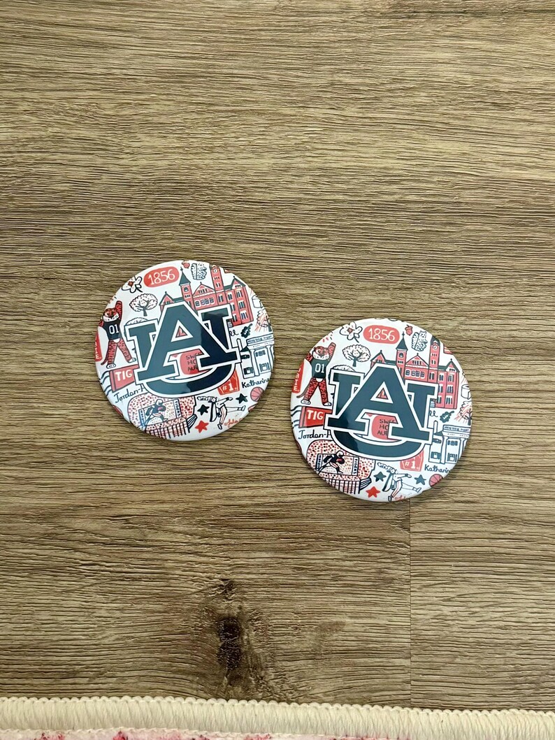 Auburn Gameday Button - Etsy
