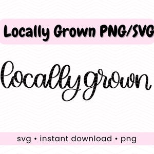 Locally Grown Baby Shower Svg Backdrop Arch Cricut File Farmers Market ...