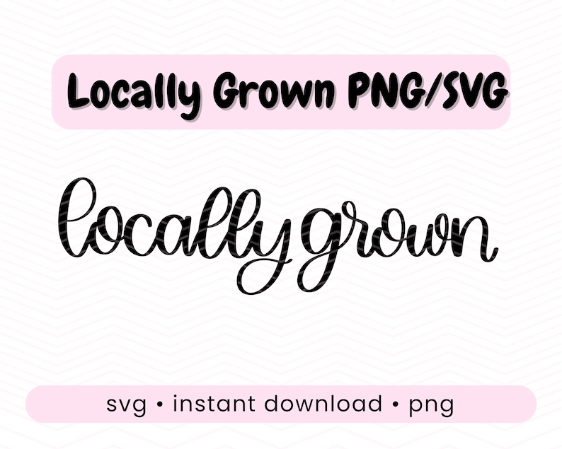 Locally Grown Baby Shower Svg Backdrop Arch Cricut File Farmers Market ...