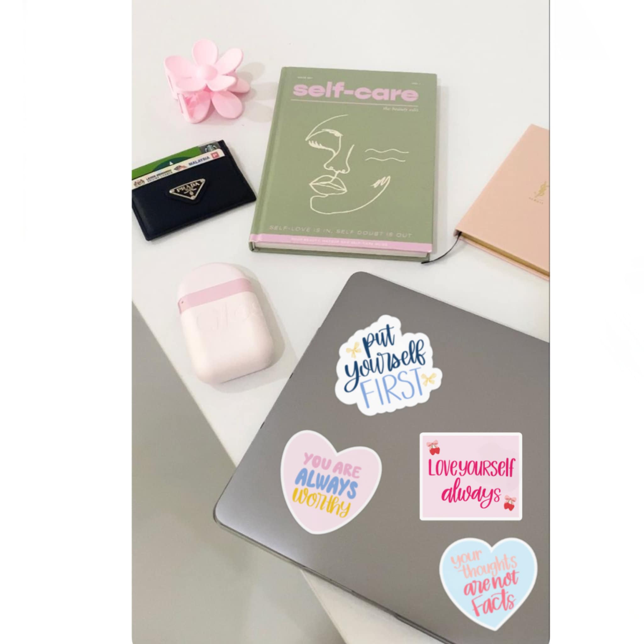 Mental Health Sticker Pack Cute Positive Affirmation Sticker Sheet ...