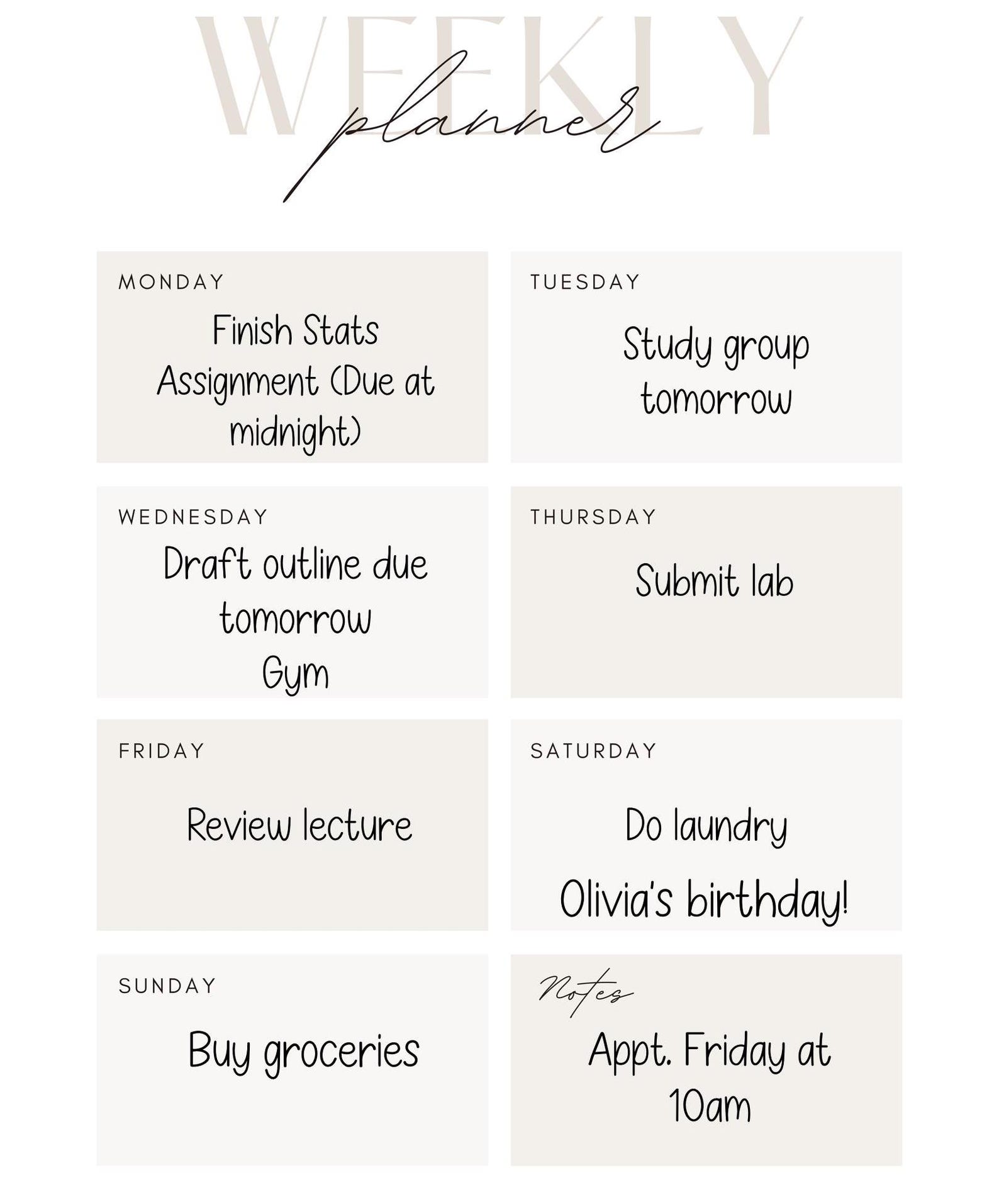 Handwritten Font Cute Teacher Neat Font for Notes Serif Font for ...