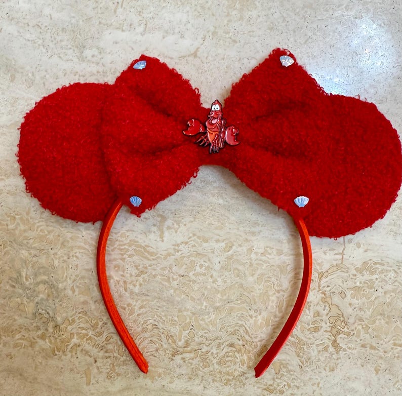 Ariel Flounder Sequin Mickey Ears Headband – Little Mermaid Disney - Etsy
