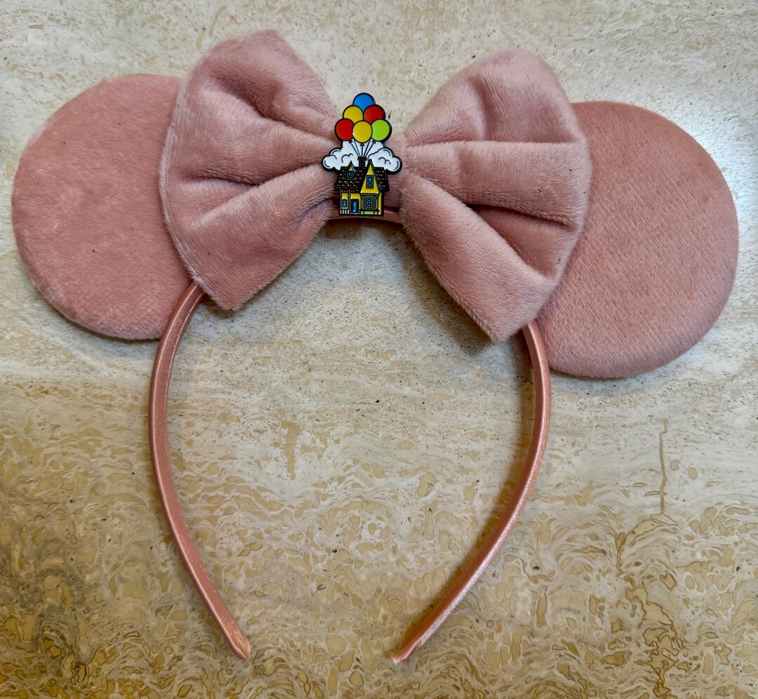 UP House, Russell and Carl Inspired Mickey / Minnie Moise Ears Headband ...