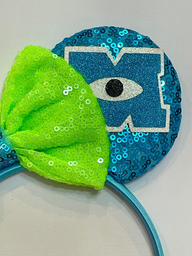 Monsters Inc Inspired Headband Monsters University Disney Ears - Etsy