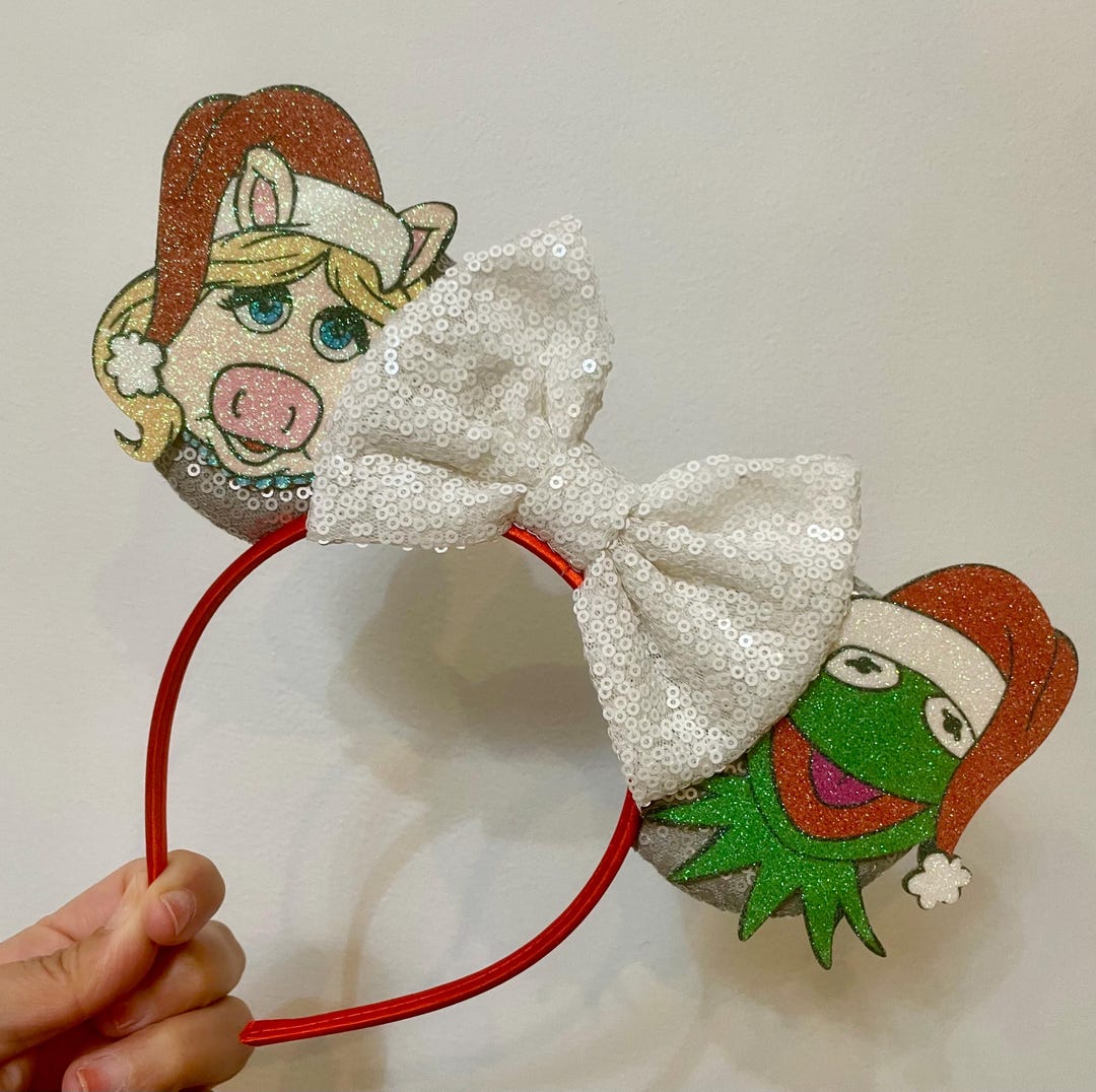 The Muppets MISS PIGGY & KERMIT the Frog Inspired Mickey / Minnie Mouse ...