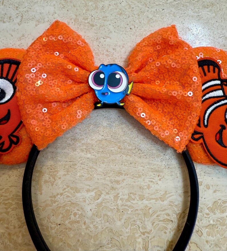 Nemo and Dory Mouse Ears Headband, Disney Inspired - Etsy