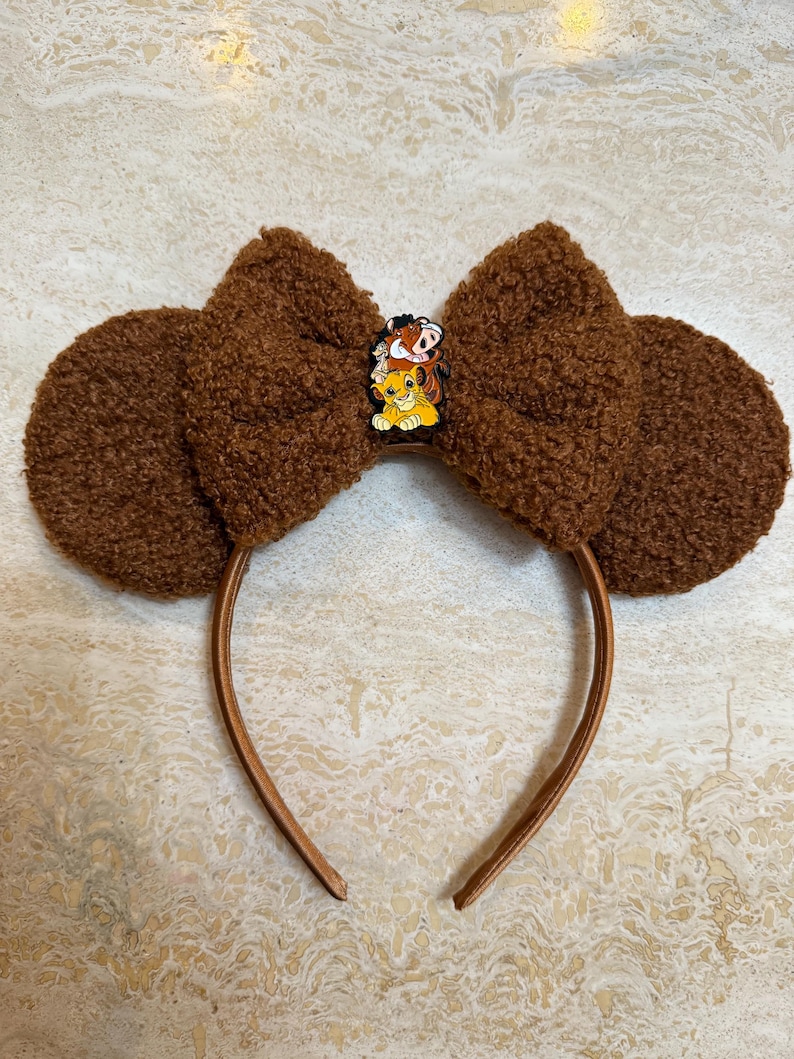 Lion King Simba and Nala Inspired Mouse Ears Headband - Etsy