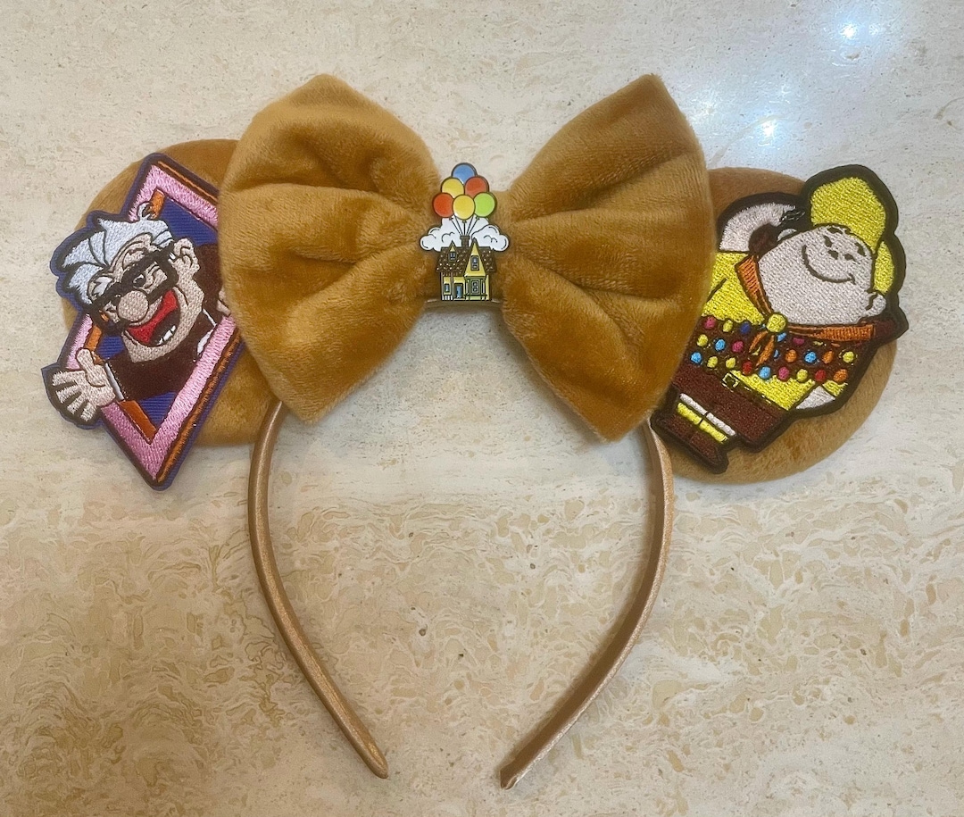 UP - Carl & Russel Inspired Mickey / Minnie Mouse Ears Headband. Disney ...